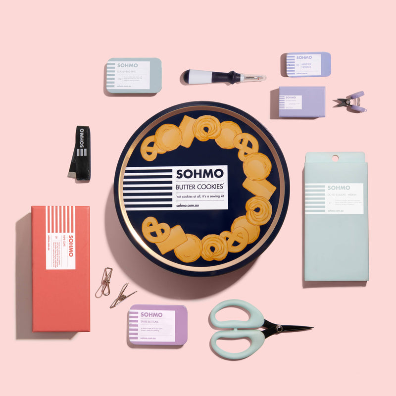 SOHMO - Butter Cookies Sewing Kit – Love Lee Fabric